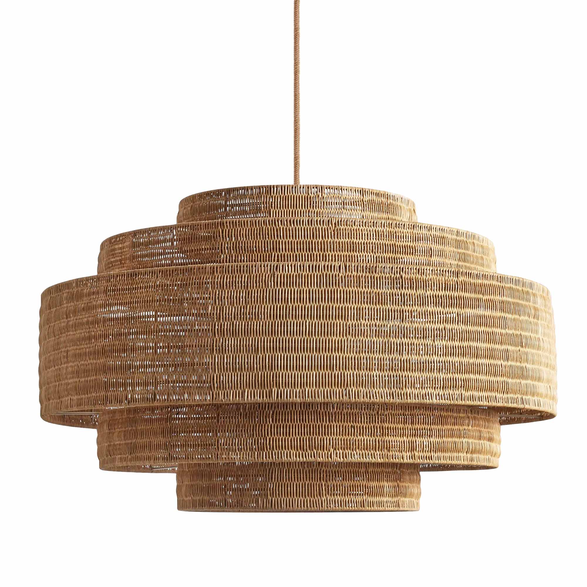 Starry Rattan Pendant Light