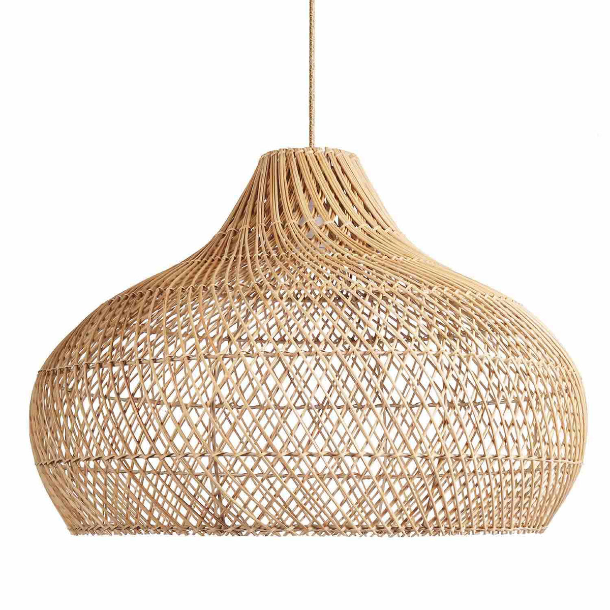 All Bamboo Pendant Light at Rowabi